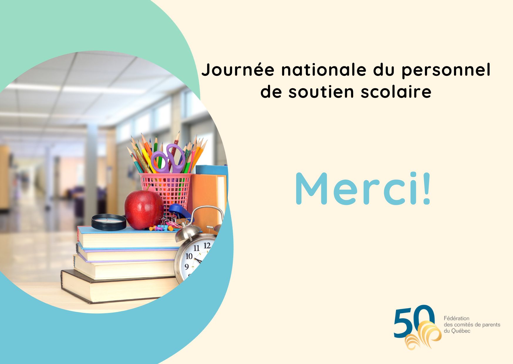 Merci pour votre travail ! - FCPQ